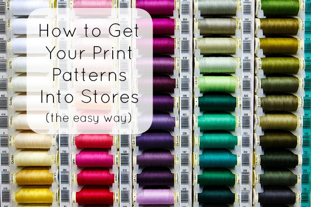 How to Get Your Print Patterns Into Stores (the Easy Way): Cut Loose ...
